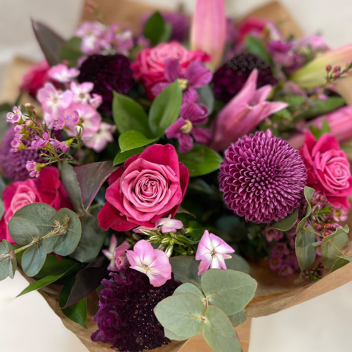 Ruby Flower Bouquet – Putney Florist ltd